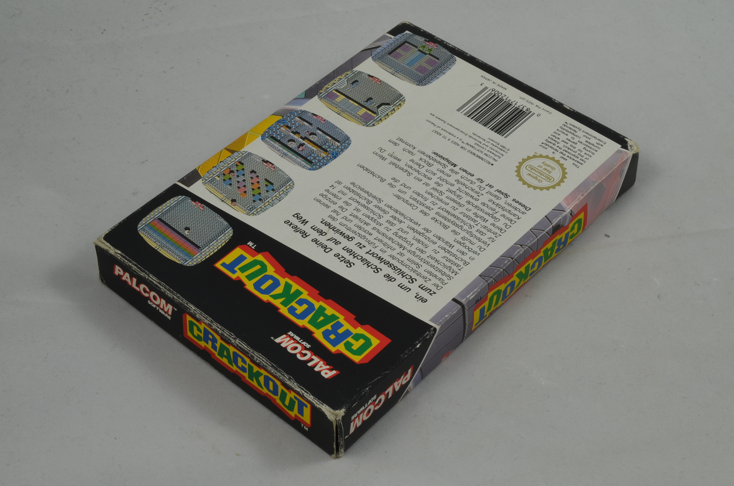 Retro Gamer Paradise - Crackout NES Spiel CIB (sehr gut)