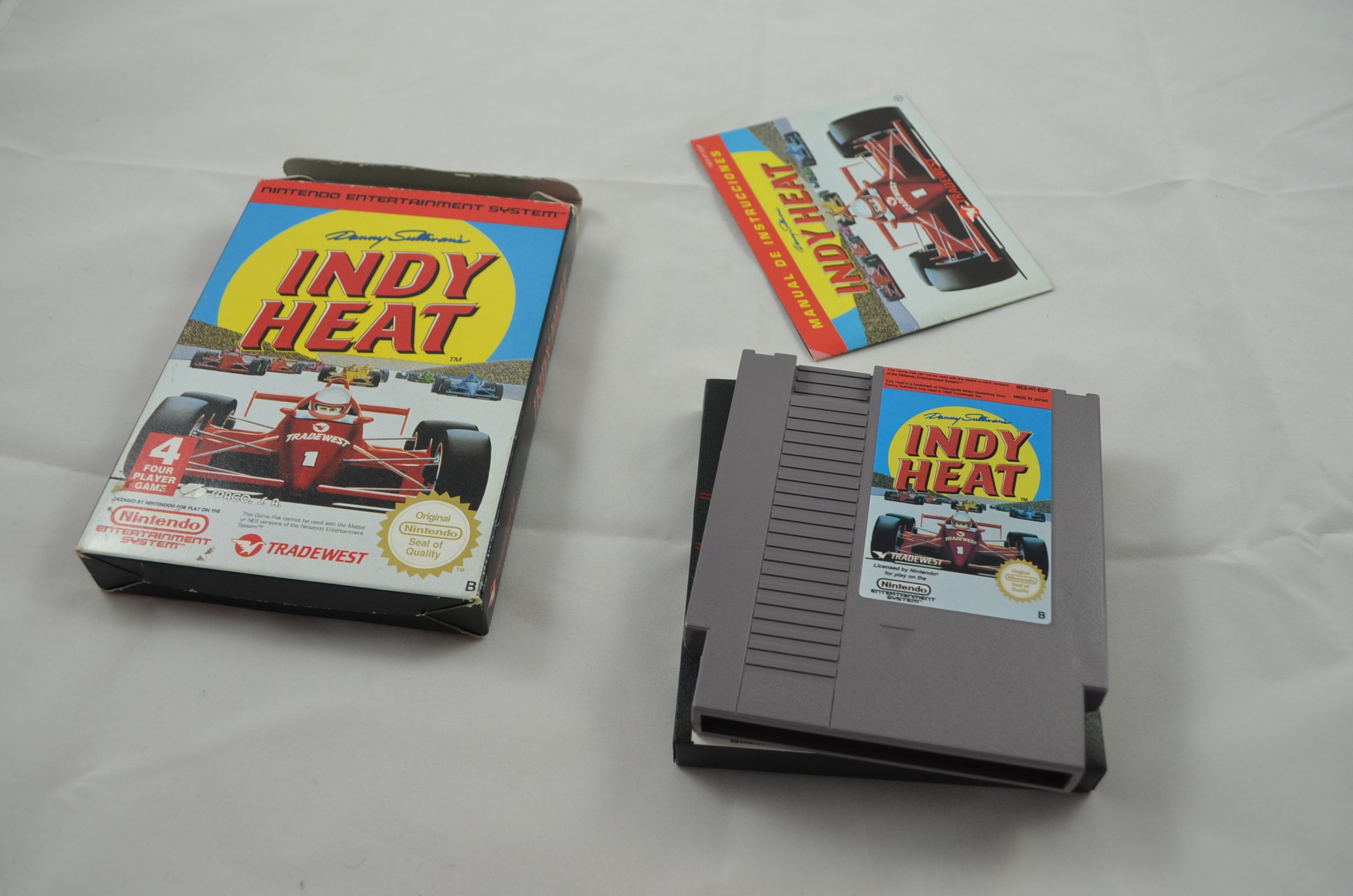 Retro Gamer Paradise - Indy Heat NES Spiel CIB (sehr gut)