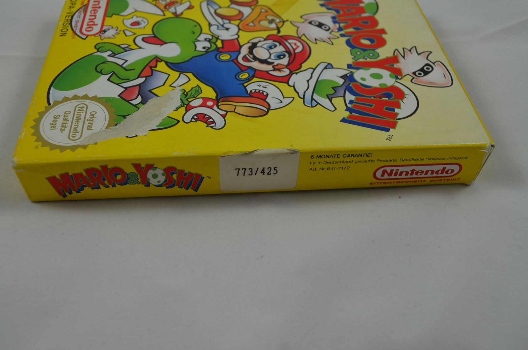 Retro Gamer Paradise - Mario & Yoshi NES Spiel CIB (gut)