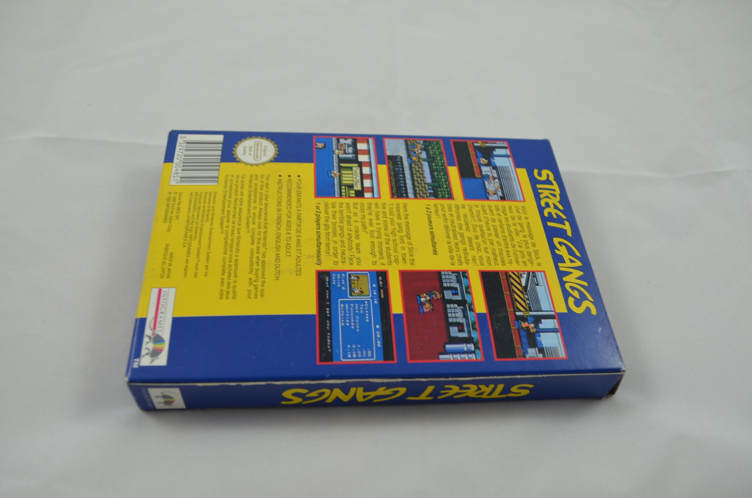 Retro Gamer Paradise - Street Gangs NES Spiel CIB (sehr gut)